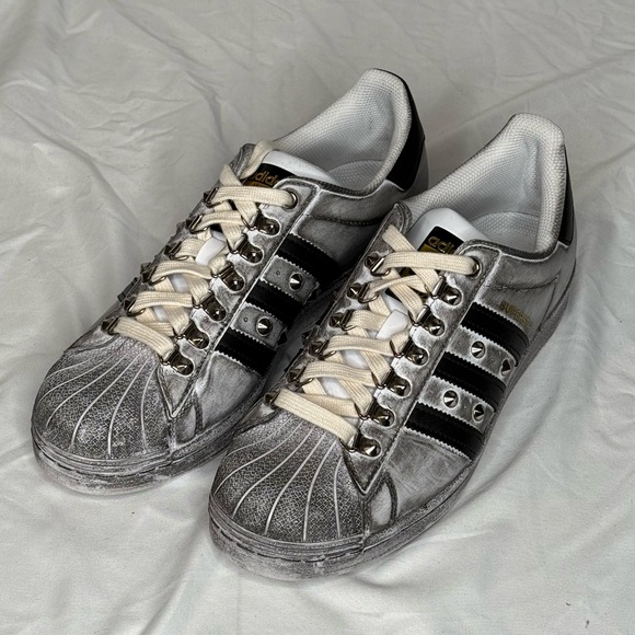 adidas | Shoes | Nwot Adidas Custom Shell Toe Sneakers | Poshmark